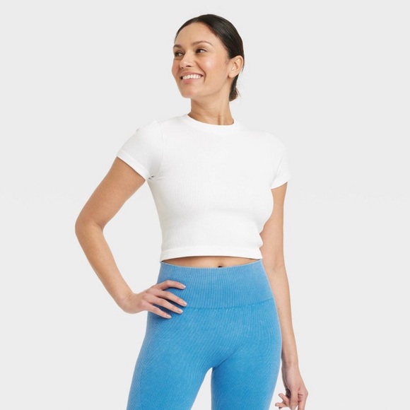 JoyLab | Tops | Seamless Baby Tshirt Joylab White Small | Poshmark